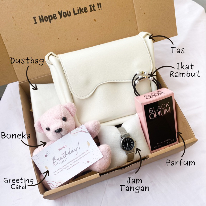 Jual [GABY BAG]HAMPERS GIFT BOX TAS GABY UNTUK KADO ULANG TAHUN CEWEK ...