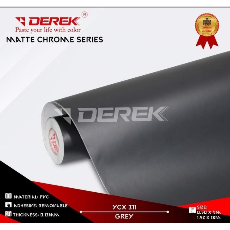 Jual skotlet matte chrome grey doff | Shopee Indonesia