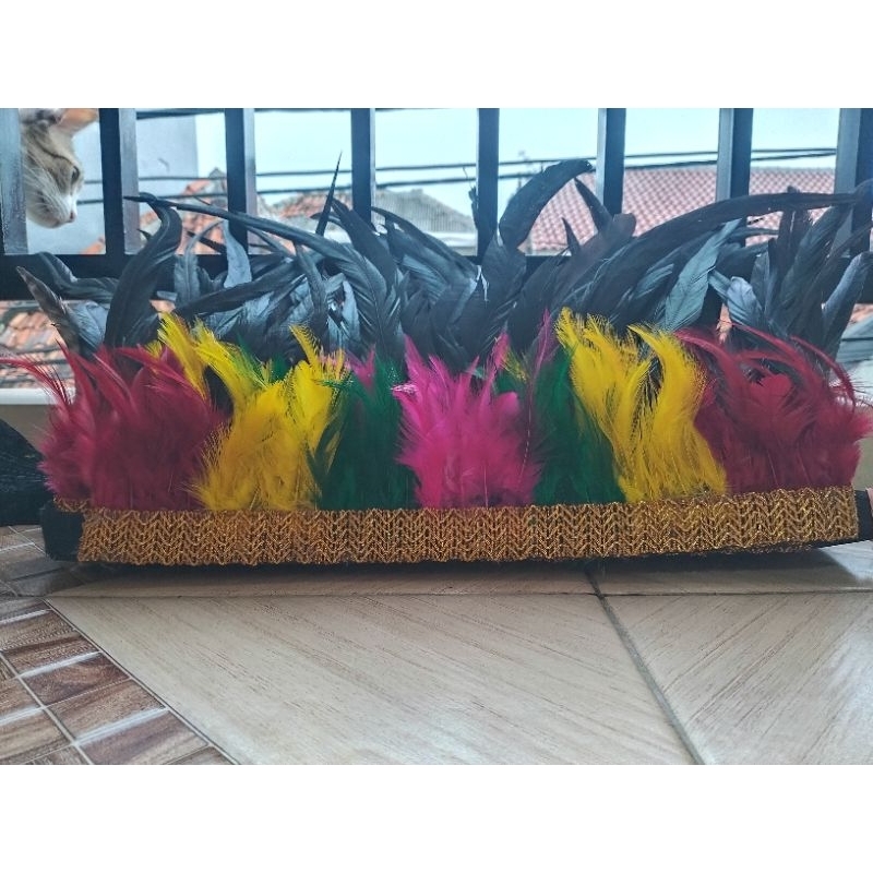 Jual Aksesoris Kepala Bulu Dayak/ Topi bulu adat Dayak/Tangan bulu adat ... Jual Aksesoris Kepala Bulu Dayak/ Topi bulu adat Dayak/Tangan bulu adat ...