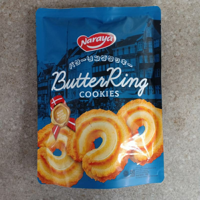 Jual Naraya Cookies Butter Ring 150 gram | Shopee Indonesia