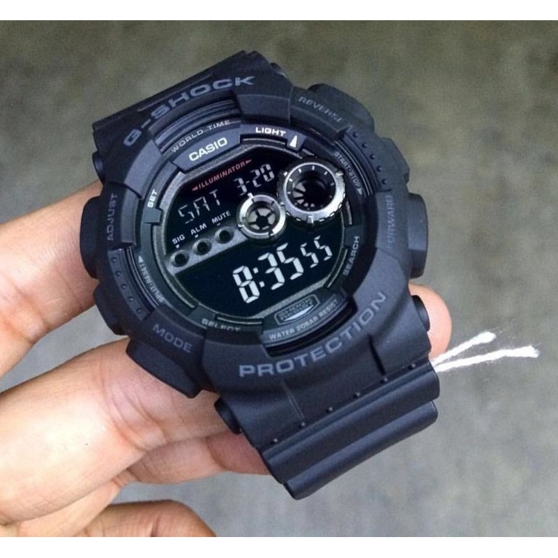 Jual Casio G-shock GD-100-1BDR GD100 Original | Shopee Indonesia