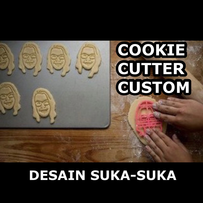 Jual cookie cutter custom cetakan kue | Shopee Indonesia