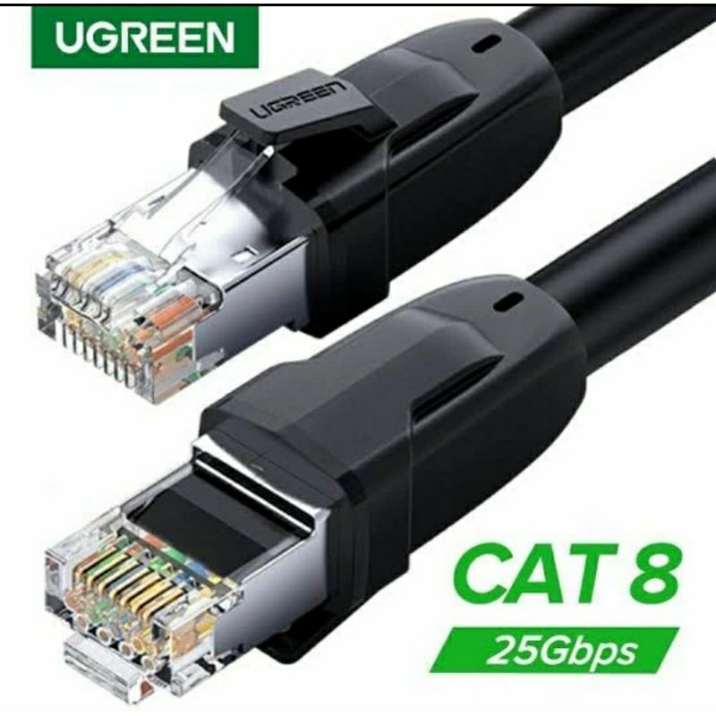 Jual Ugreen Kabel Cat 8 Cat8 Ethernet 5 meter up 25gbps | Shopee Indonesia
