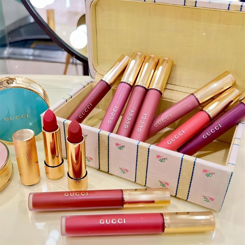 Jual Gucci Lipsticks Liquid Matte / Rouge A Levres Matte Lipsticks Lip ...