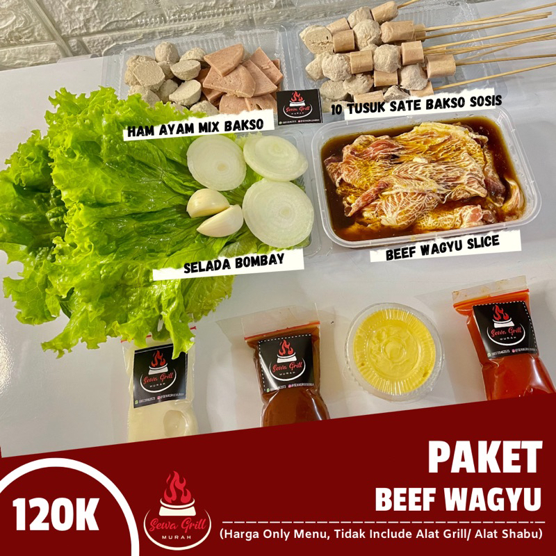 Jual PAKET BEEF WAGYU (PAKET BBQ || PAKET GRILL) | Shopee Indonesia