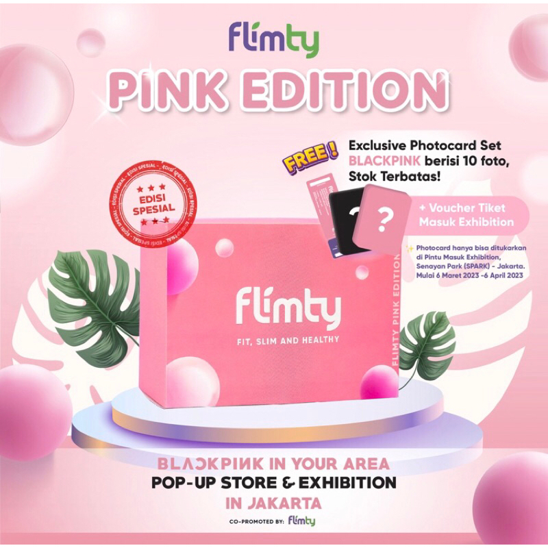 Jual FLIMTY PINK EDITION | FLIMTY X BLACKPINK (termasuk photocard ...