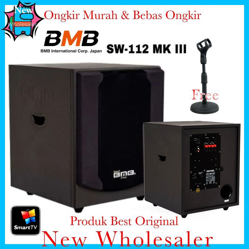 Jual subwoofer Bass BMB Sw112MkIII original Resmi Garansi karaoke ...