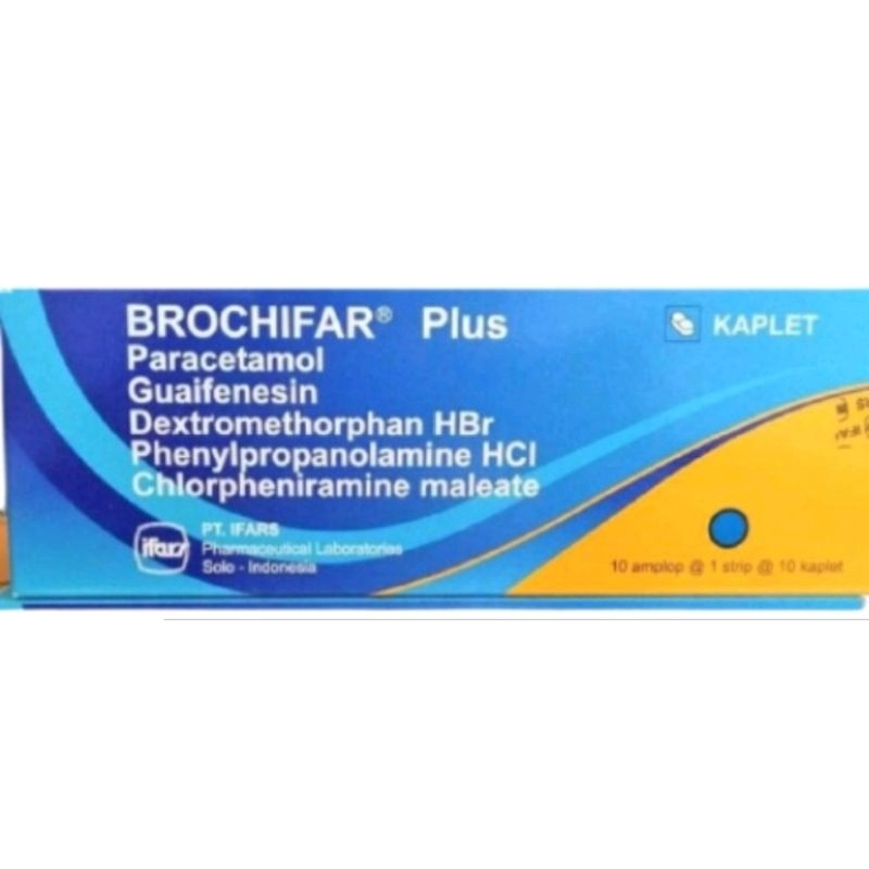 Jual Bronchifar plus 1box isi 10strip | Shopee Indonesia