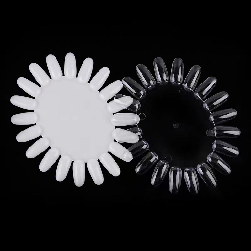 Jual Nail chart display wheel oval nail polish latihan kutek kuku NAIL ...