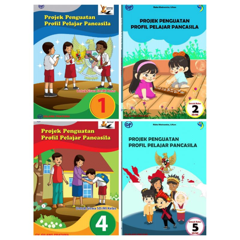 Jual Buku P5 : Projek Penguatan Profil Pelajar Pancasila (P5) SD/MI ...