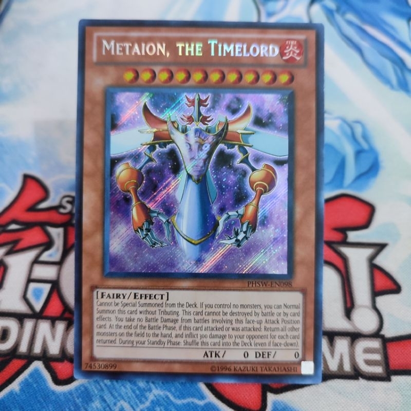 Jual yugioh metaion the timelord PHSW secret rare original | Shopee ...