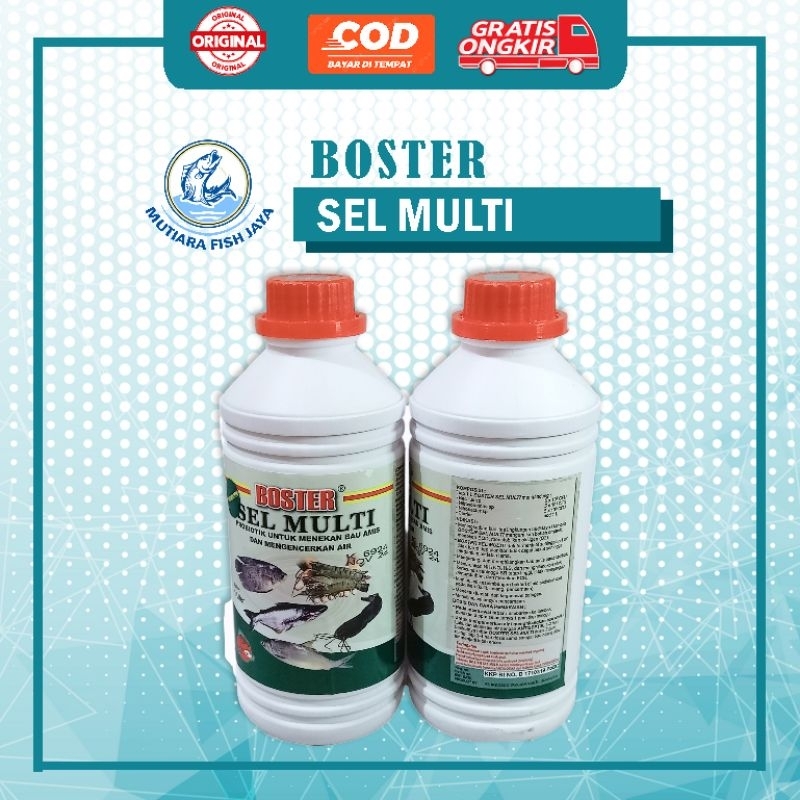 Jual BOSTER SEL MULTI 1 Liter | Probiotik Starter | Bakteri Bacillus ...
