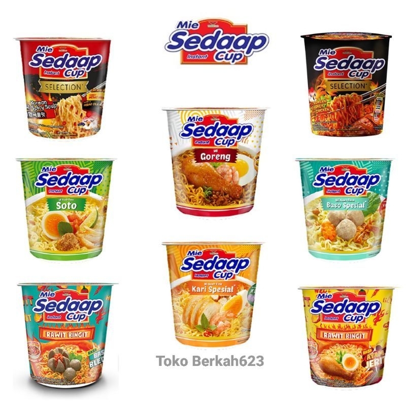 Jual 1 DUS Mie Sedaap Cup All Varian Rasa Isi 12 pcs | Shopee Indonesia