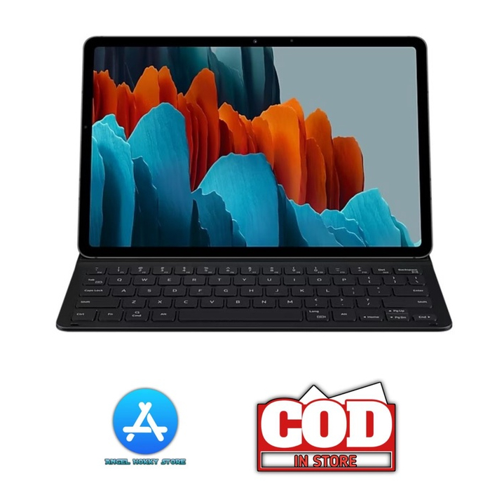 Jual Samsung Galaxy Tab S7 Book Cover Keyboard Original | Shopee Indonesia