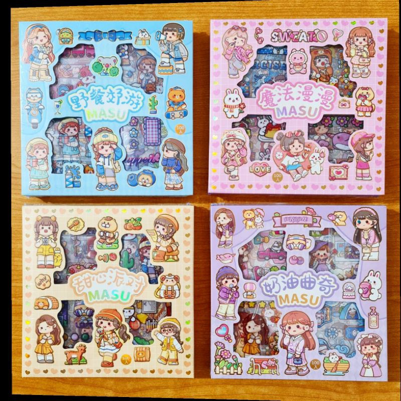 Jual STICKER MASU ORIGINAL ISI 100 LEMBAR | Shopee Indonesia