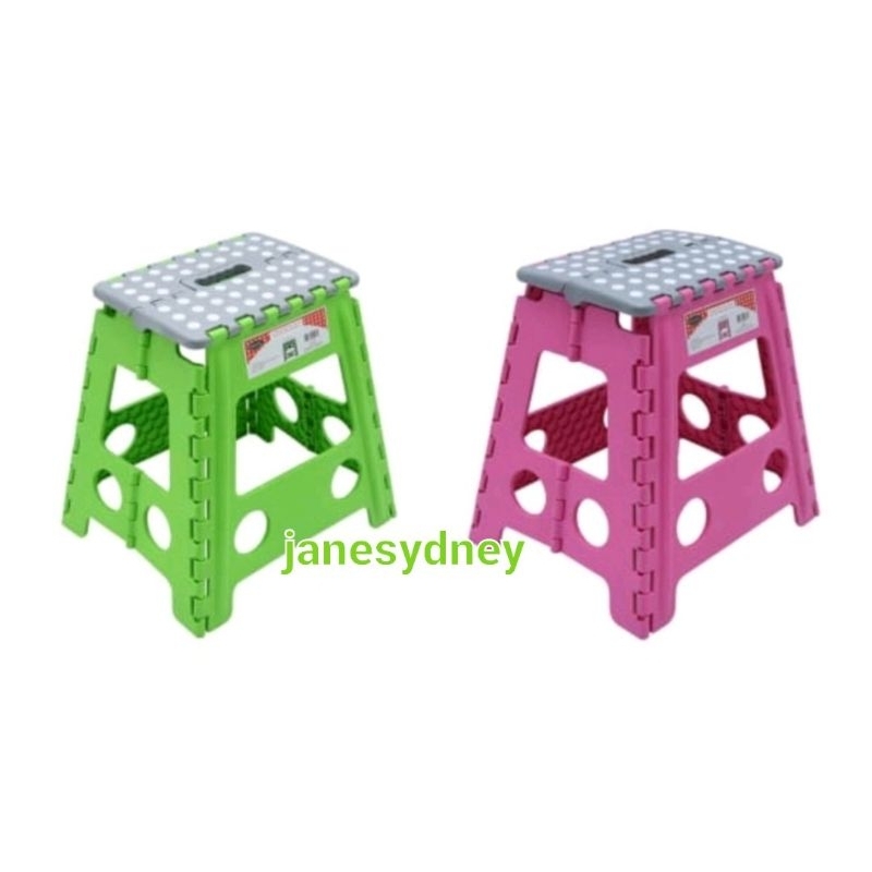 Jual Soleil Bangku Pijak Kursi Lipat Dingklik 39Cm 32cm 27cm 22cm ...