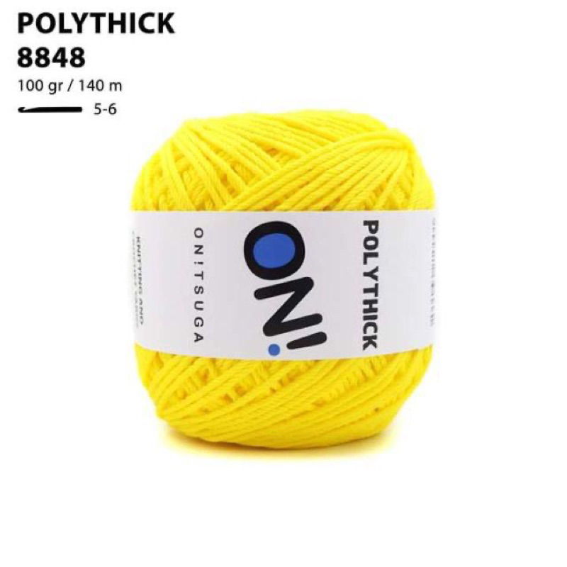 Jual 1-49 BENANG RAJUT POLYTHICK ONITSUGA | Shopee Indonesia