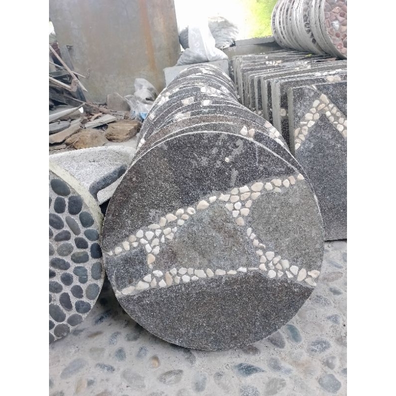 Jual STEPPING STONE uk 30x30cm batu pijakan taman batu setapak | Shopee ...