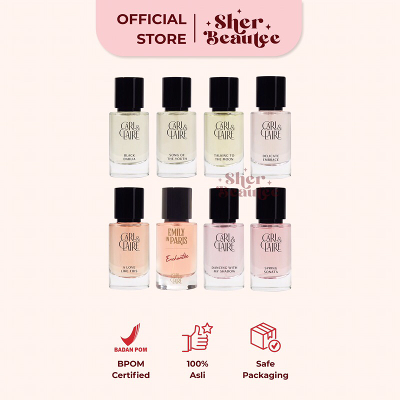 Jual Carl & Claire Perfume EDP 30ml All Varian | Shopee Indonesia