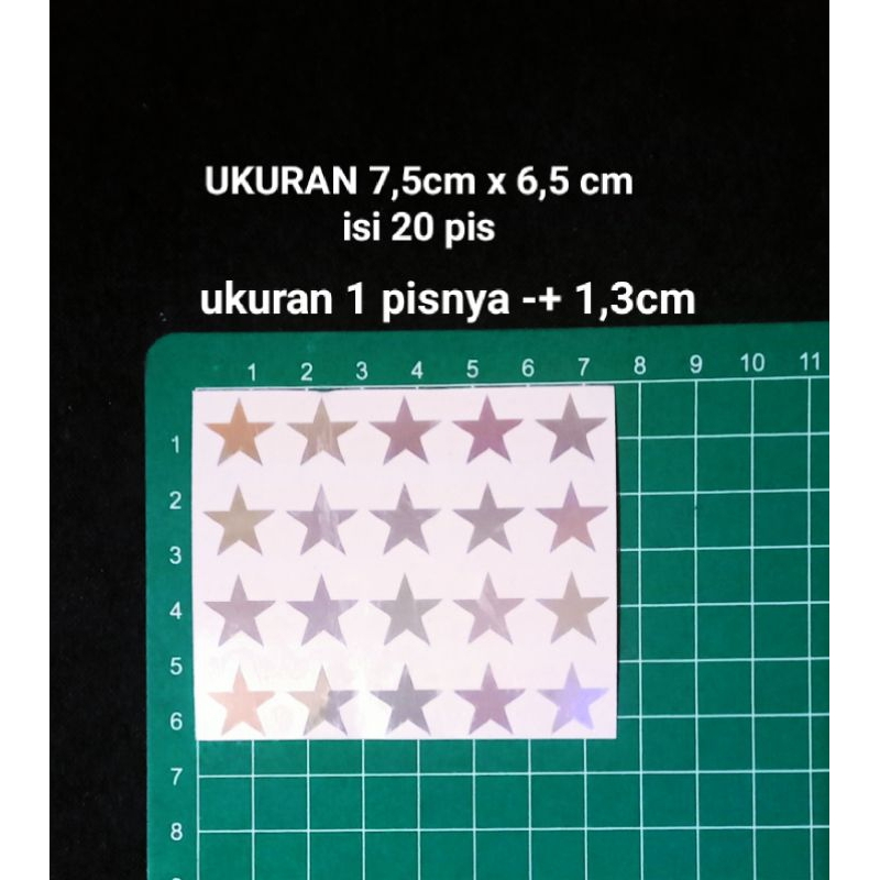 Jual stiker sticker bintang sticker star cutting | Shopee Indonesia
