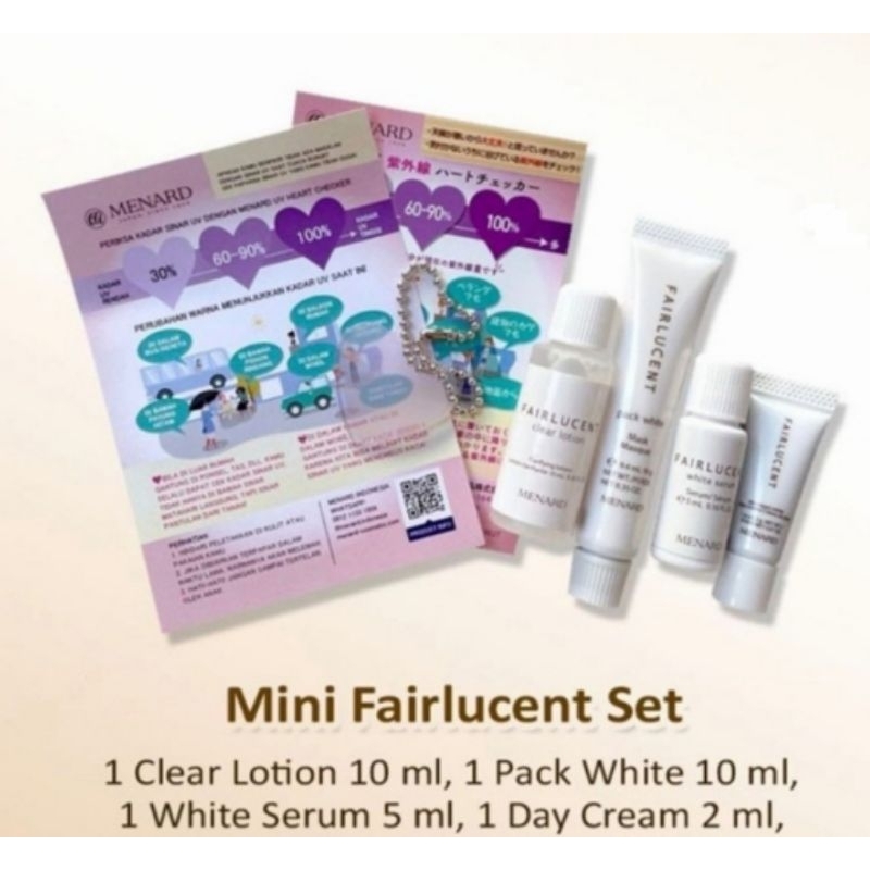 Jual MENARD Mini Fairlucent Set - 100% original | Shopee Indonesia