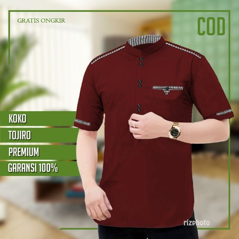 Jual KOKO TOJIRO Baju Busana Muslim Pria - Pakaian Baju Koko Muslim ... Jual KOKO TOJIRO Baju Busana Muslim Pria - Pakaian Baju Koko Muslim ...