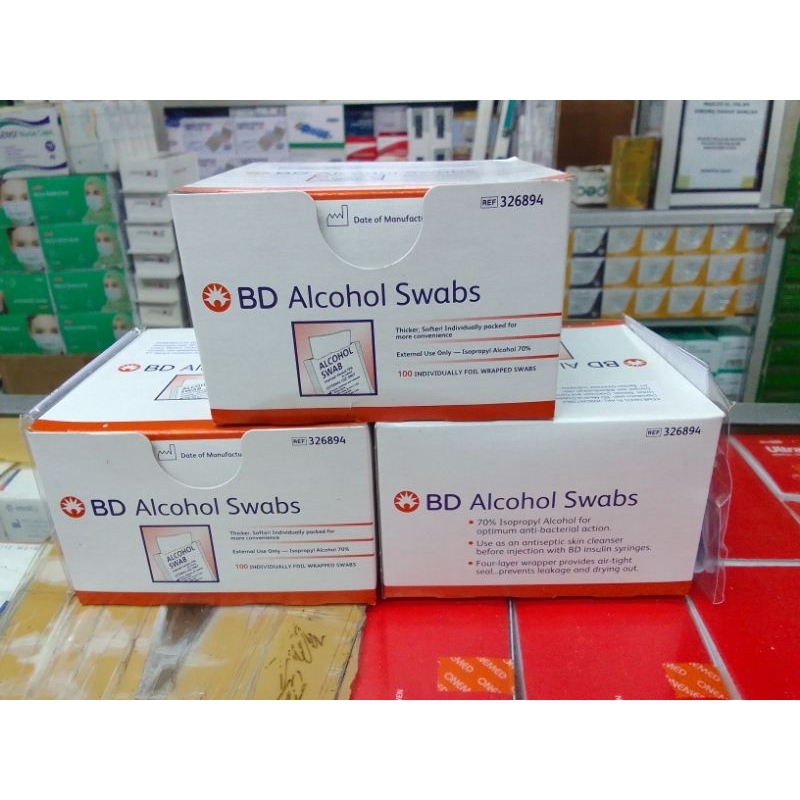 Jual Alcohol Swabs BD | Shopee Indonesia