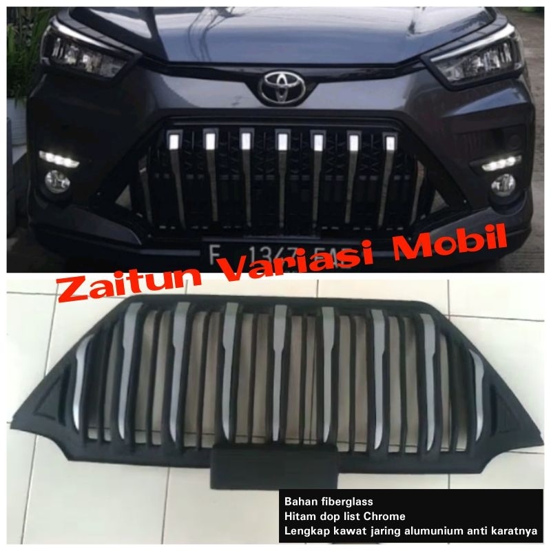 Jual Grill Toyota Raize 2021 2022 model Apollo Prado terbaru Gril ...