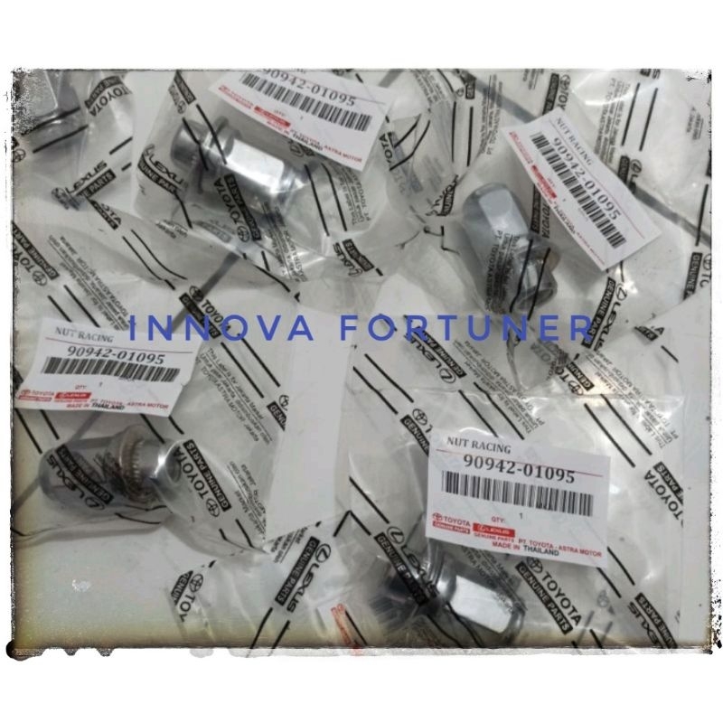 Jual NUT RACING MUR BAUT RODA RACING TOYOTA INNOVA FORTUNER ORIGINAL ...