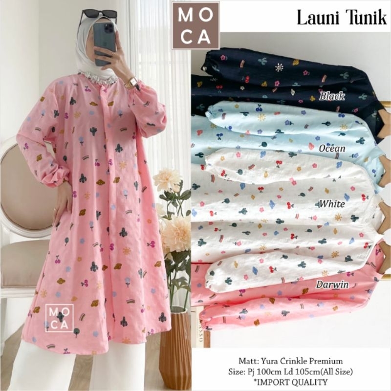 Jual Launi tunik original product moca | Shopee Indonesia