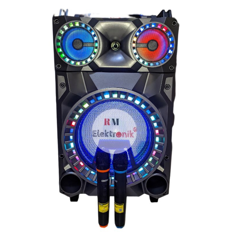 Jual Speaker portable Gmc 899B free mic 2 wireless / Speaker bluetooth ...
