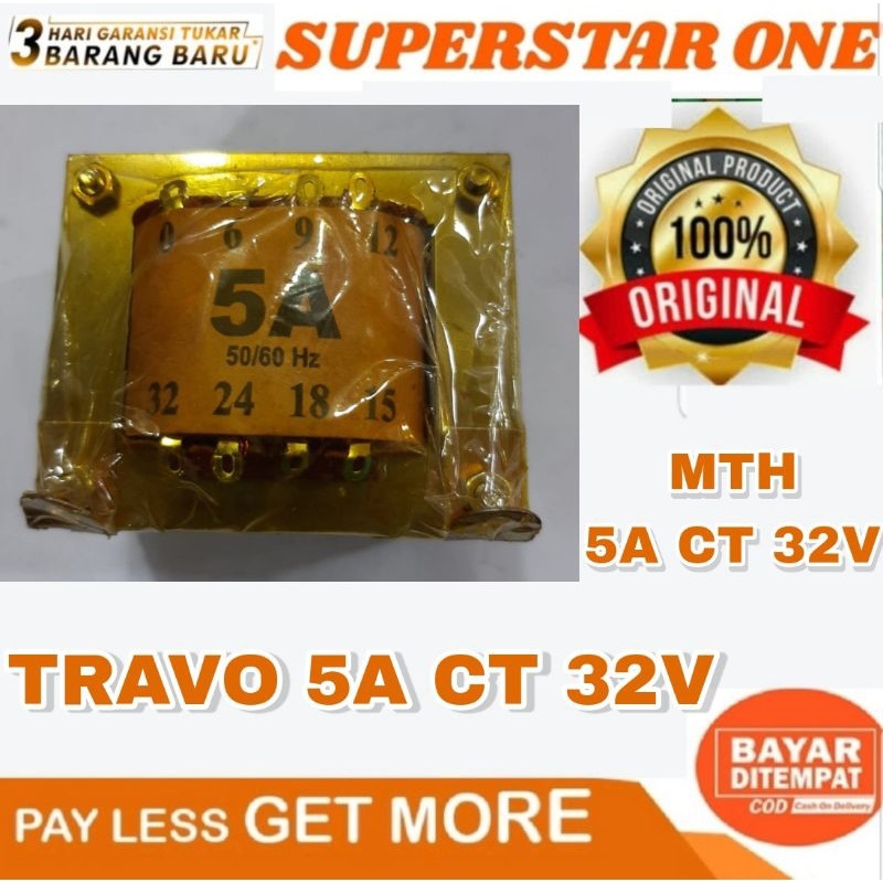 Jual Travo CT 5a ampere travo ctmurni tembaga asli original | Shopee ...