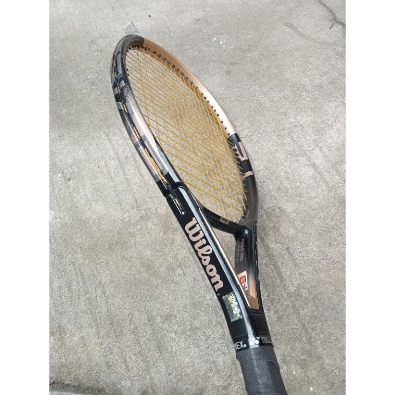 Jual raket tenis Wilson Triad 2 original grade bekas pakai | Shopee ...