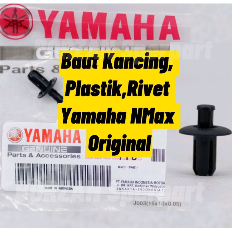Jual Baut Kancing, Plastik, Rivet Yamaha NMax Original | Shopee Indonesia