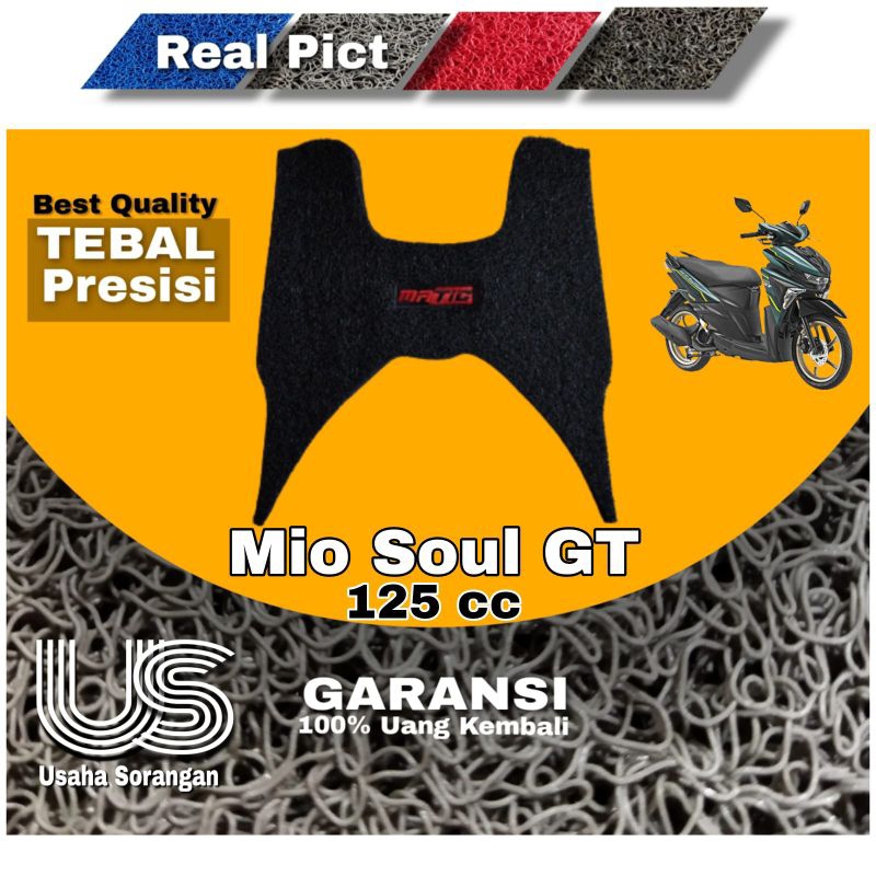 Jual karpet Mio Soul GT 125/karpet motor/karpet bihun/karpet mie/karpet ...
