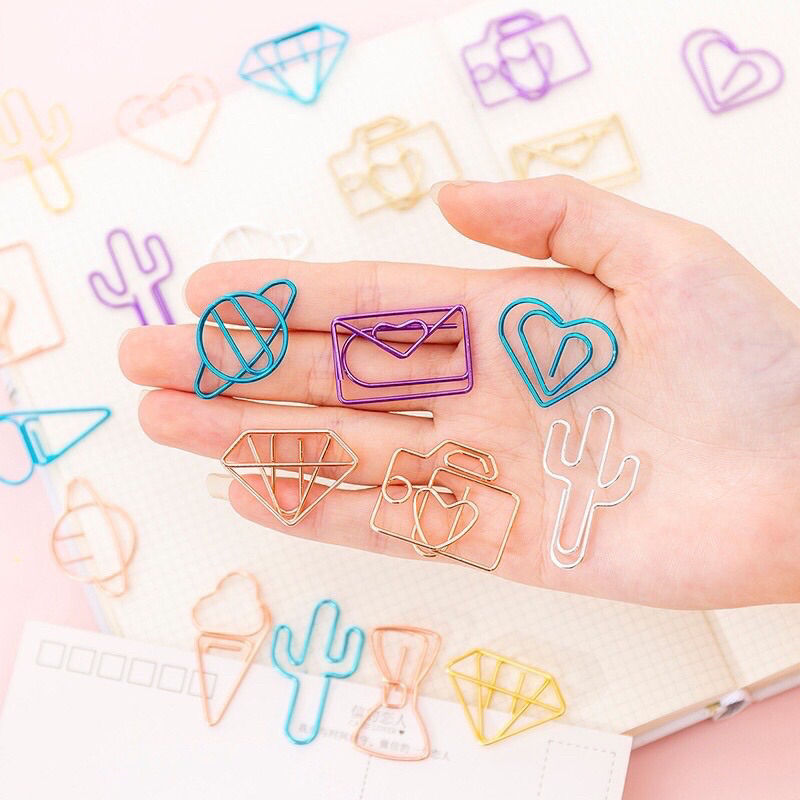 Jual PAPER KLIP PENJEPIT KERTAS MOTIF LUCU TAHAN KARAT/penjepit kertas ...