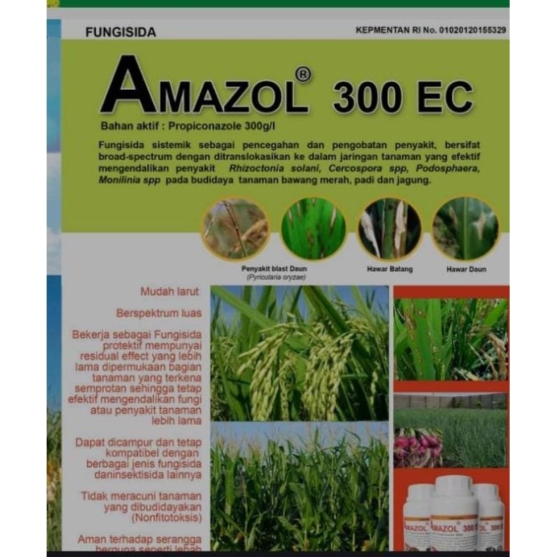 Jual Fungisida Amazol 300EC @100ml | Shopee Indonesia