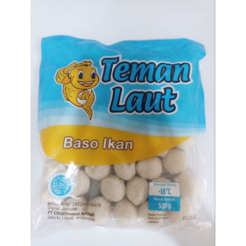 Jual Teman Laut baso ikan 500gr | Shopee Indonesia