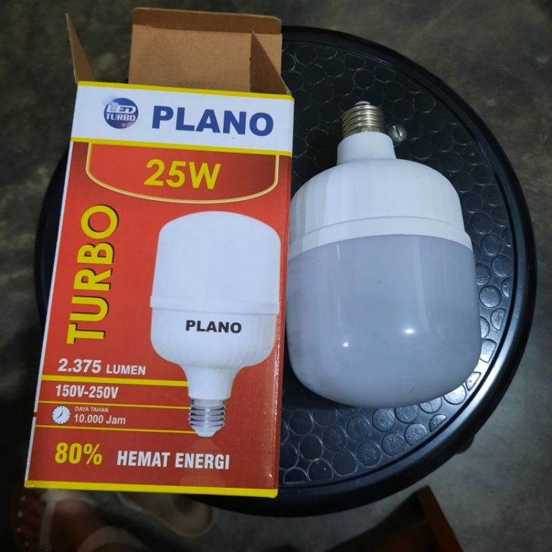 Jual Lampu LED Plano 25 Watt Turbo Hemat Energi | Shopee Indonesia