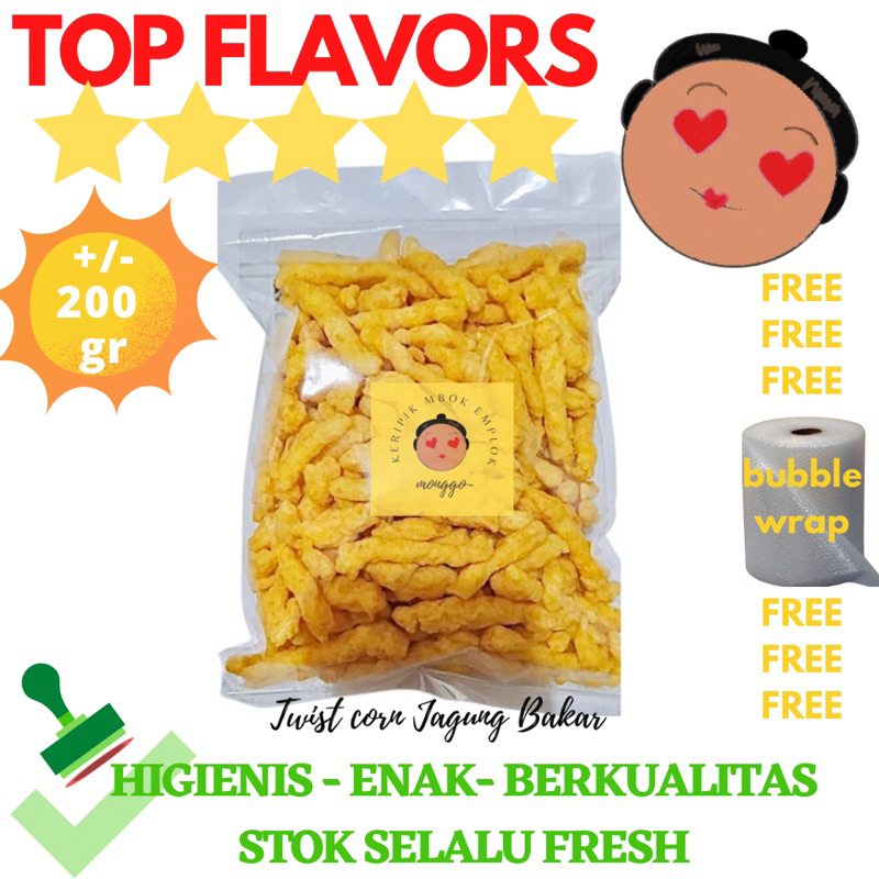 Jual TWISKO TWISTKO TWISCORN JAGUNG BAKAR RASA BBQ BARBEKYU CHEETOS ...