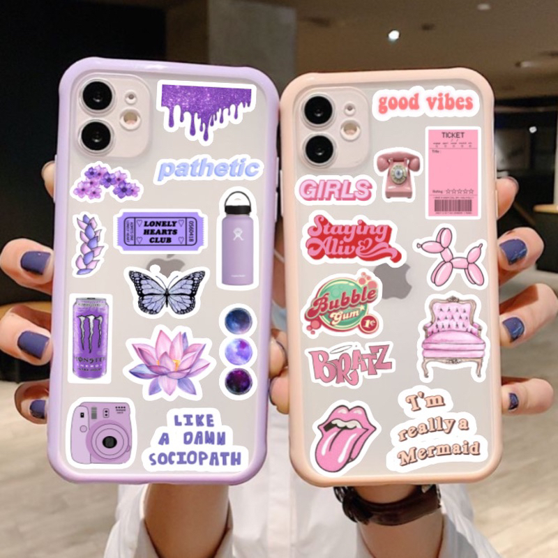 Jual Stiker Aesthetic Tumblr Deco glossy Hp Laptop dan lain-lain ( Sudah Cutting ) / Aesthetic ...