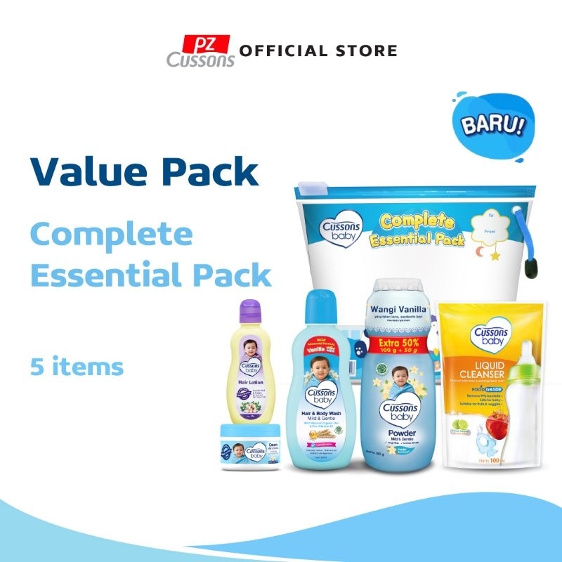Jual Cussons Complete Essential Pack | Shopee Indonesia