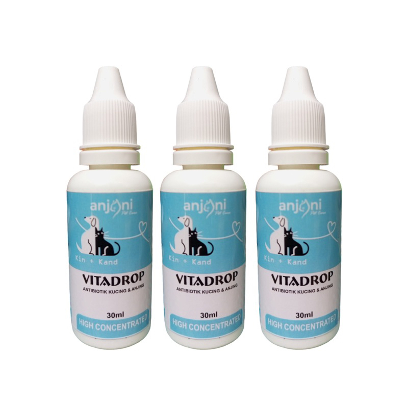 Jual VITA DROP - OBAT ANTIBIOTIK KUCING CAT KITTEN INFEKSI ANTIBIOTIK ...