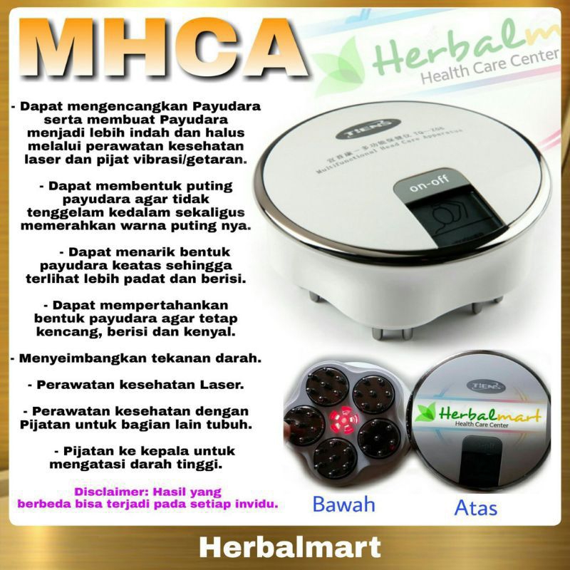 Jual Mhca | Pembesar Payudara Terbaik | Alat Terapi Berbagai Macam Penyakit | Baca Di Deskripsi ...