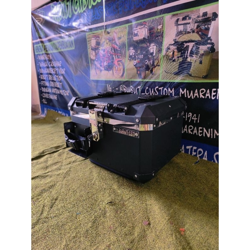 Jual Top box 38L galvanis, box pannier, box motor, Box stainless, box ...