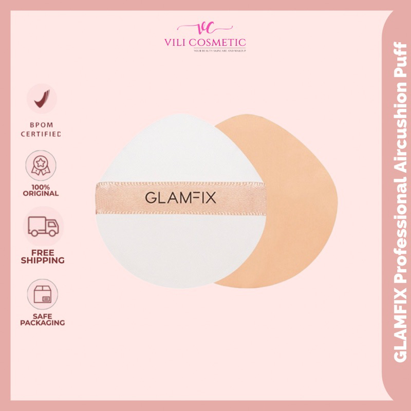 Jual GLAMFIX Professional Aircushion Puff | Shopee Indonesia