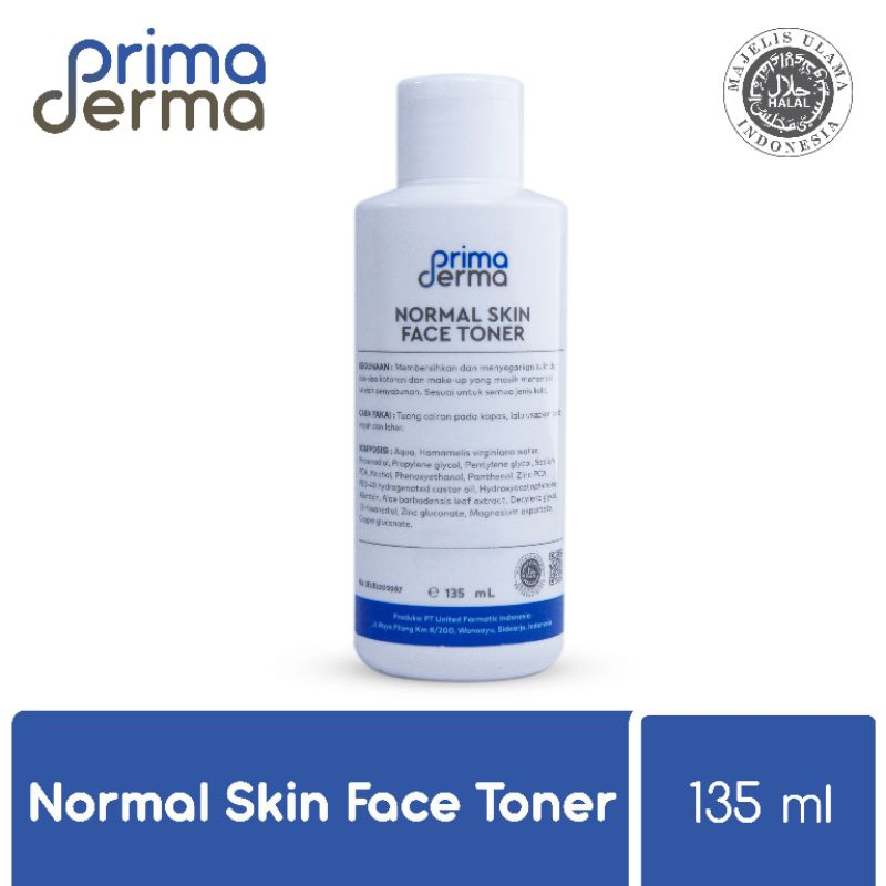 Jual Primaderma Normal Skin Face Toner 135ml | Shopee Indonesia