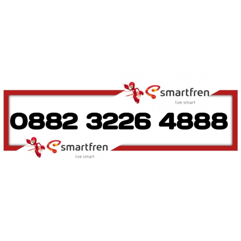 Jual NOMOR CANTIK SMARTFREN TRIPLE 8888 4GLTE | Shopee Indonesia