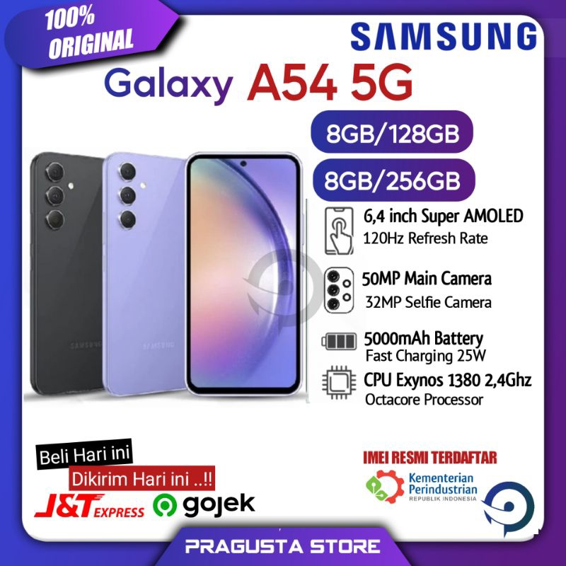 Jual SAMSUNG Galaxy A54 5G 8/256 GB • 8/128Gb SEGEL Original 100% ...
