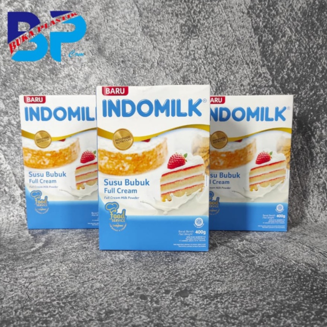 Jual INDOMILK POWDERED MILK FULL CREAM/ Susu Bubuk Indomilk Full Cream ...